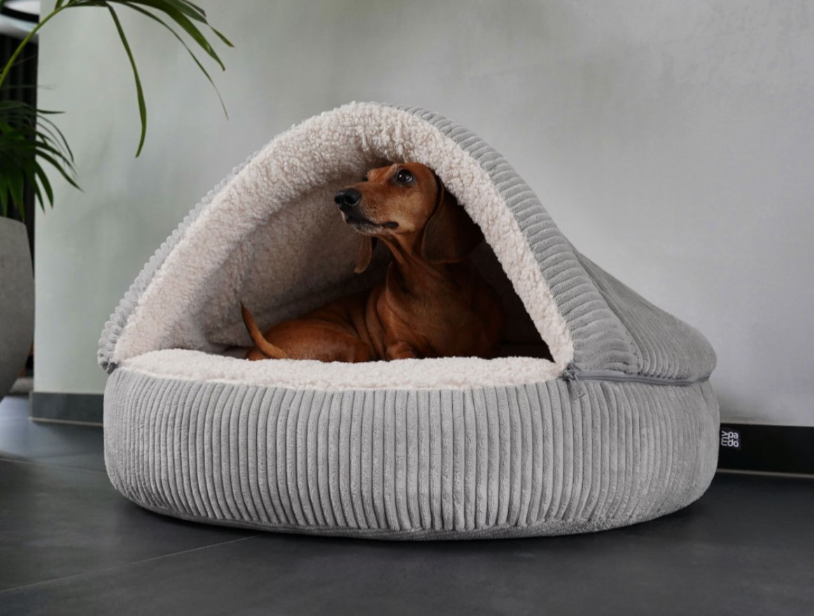 hondenmand cave - cosy cave hondencave l Om heerlijk in weg te kruipen!